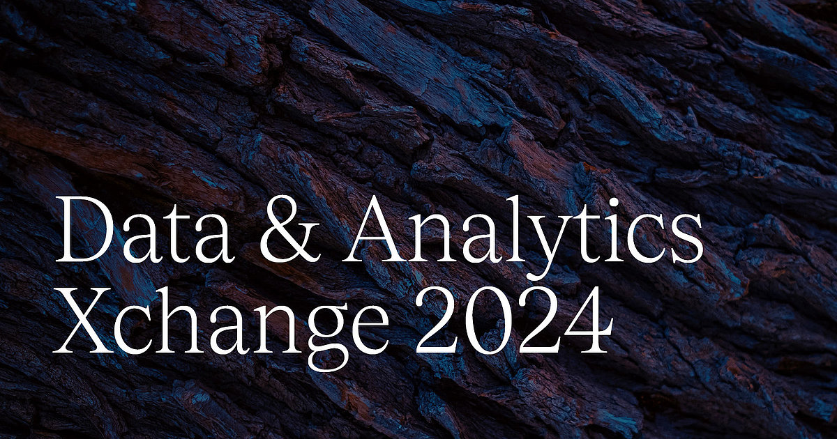 Data & Analytics Xchange 2024